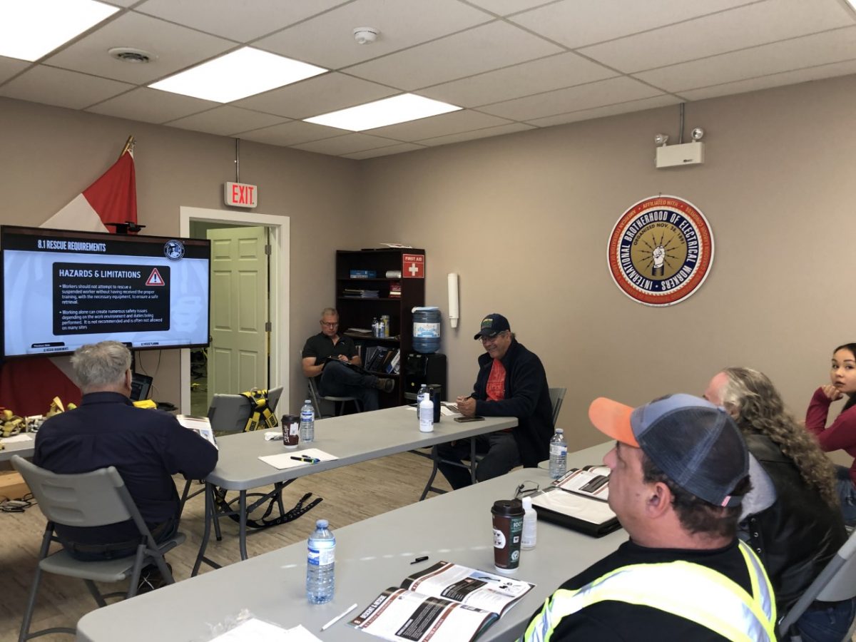 Combo Fall Arrest and AWP course in PG on August 9, 2020 - Electrical ...