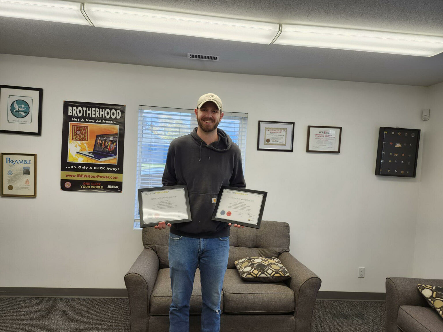 Congratulate Brother David Little in Achieving his Red Seal ...