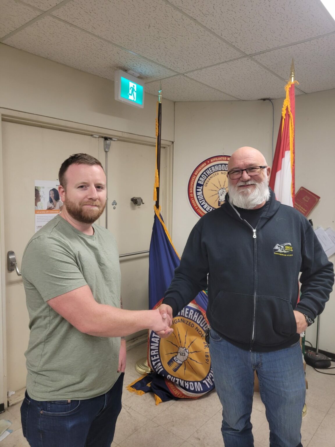 Welcome New Member Eric Arkinstall - Electrical Workers Local 993